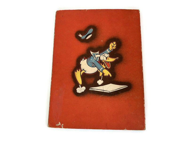 Vintage 1937 Donald Duck and his Friends Story Book – Duckwells