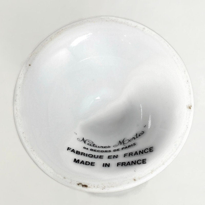 Vintage French Porcelain Pedestal Cup – Duckwells