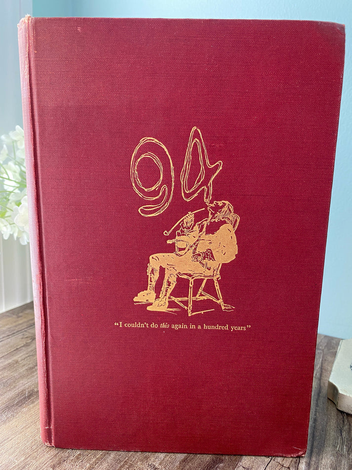 Vintage Book, Harvard College Class of 1894 Fiftieth Anniversary Repor ...