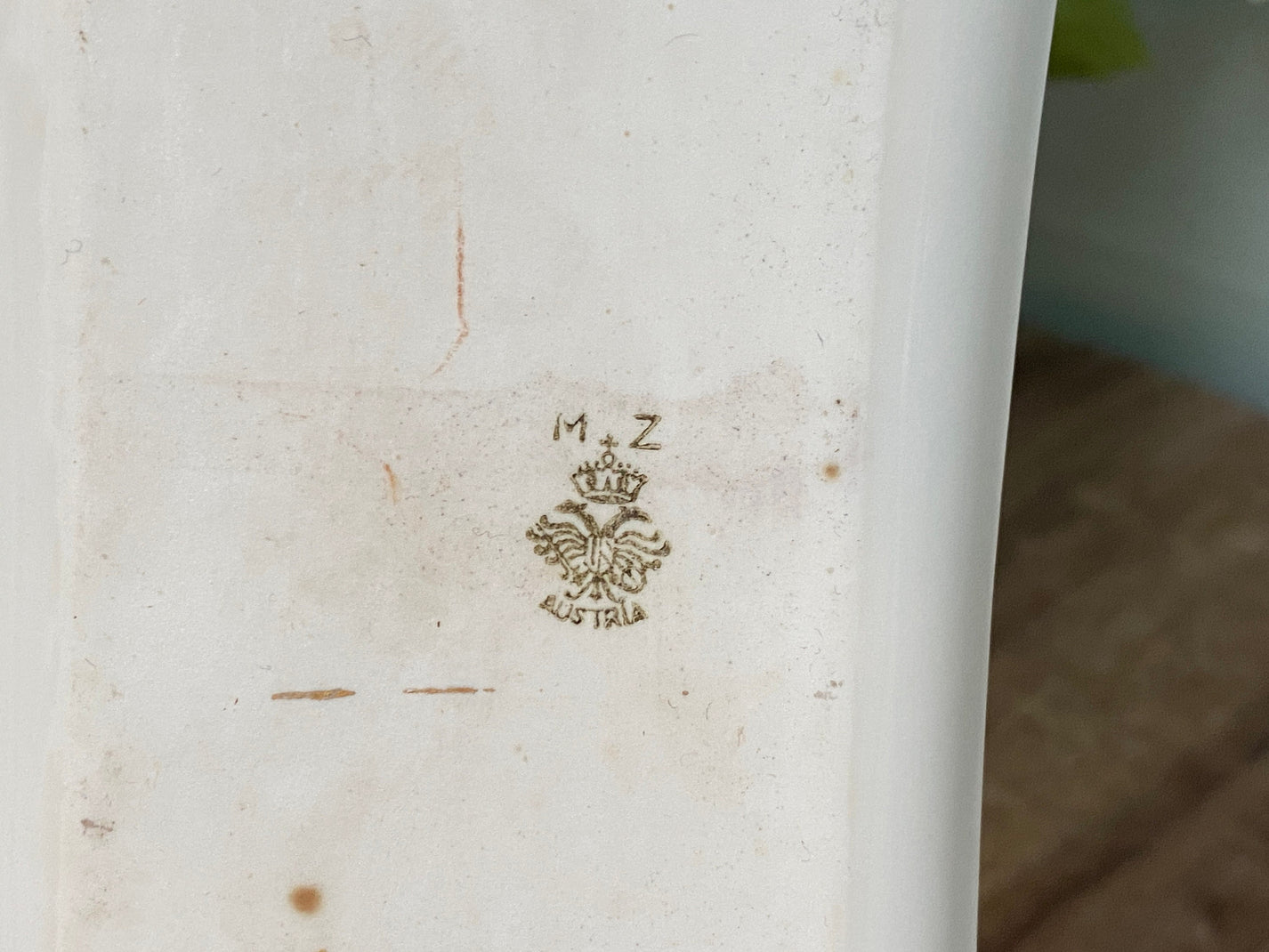 Antique Porcelain Tray by M&Z Austria – Duckwells